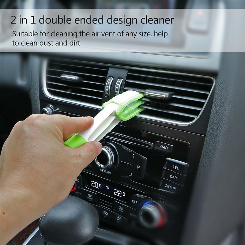 2 in 1 Double Ended Auto Air Vent Duster Cleaner A... – Vicedeal