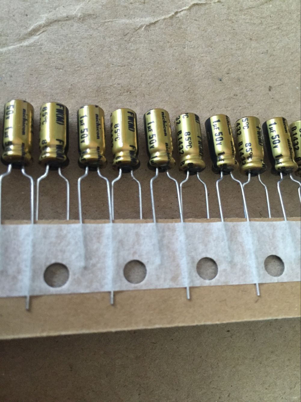 50pcs NICHICON FW 1UF 50V 5X11MM audio Electrolyti... – Vicedeal