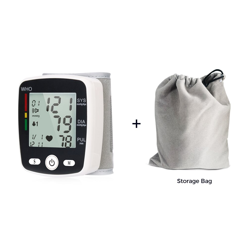 USB Rechargeable Wrist Blood Pressure Monitor Appr... – Vicedeal