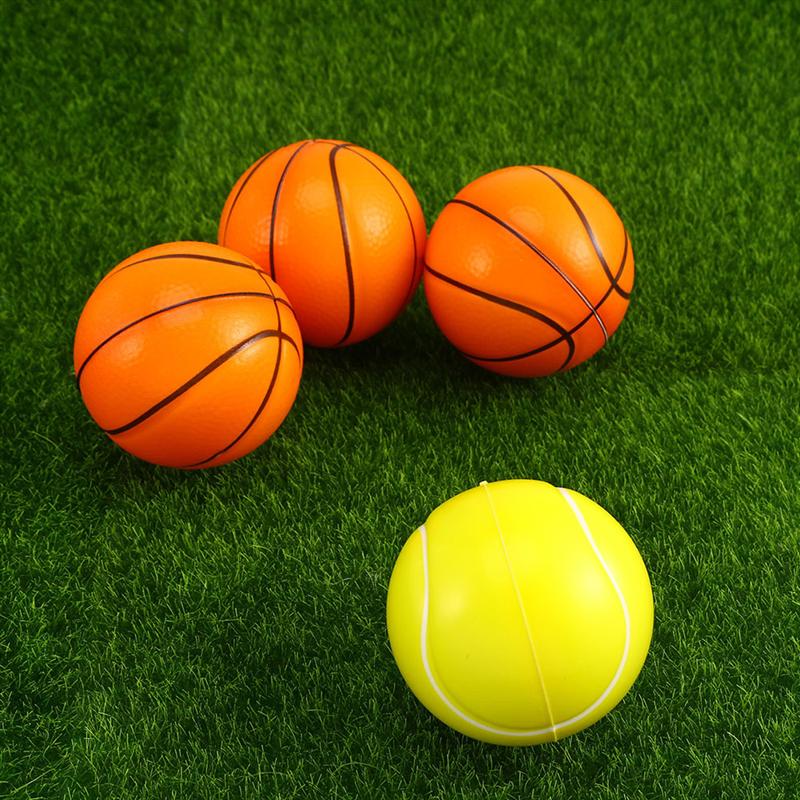 8PCS 6.3cm Mini PU Ball Training Toys Squeeze Foam... – Grandado