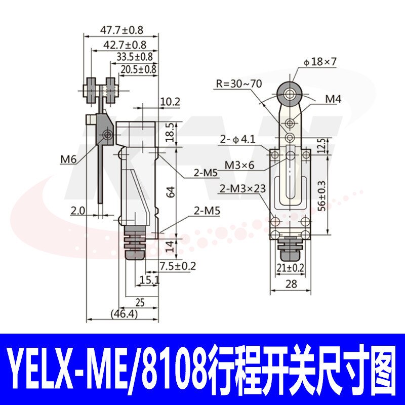 CHINT Limit Switch YBLX-ME-8108 YBLX-ME-8108 Self ... – Grandado