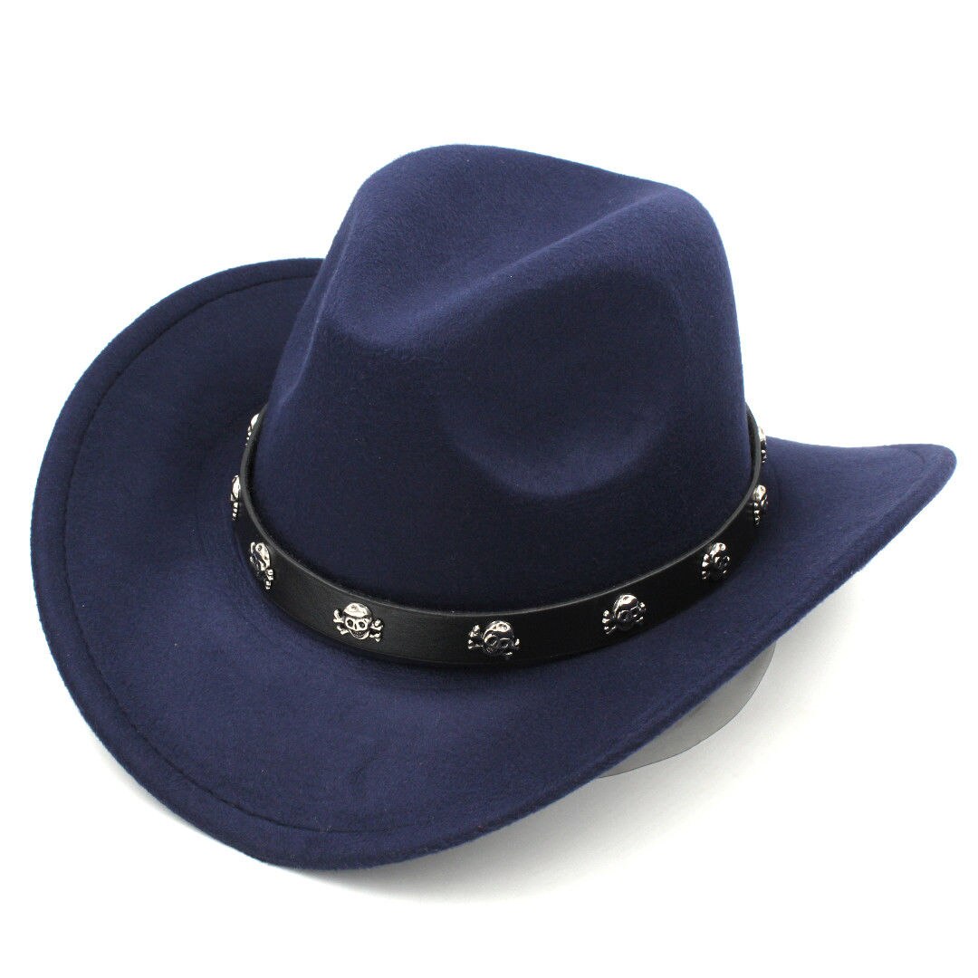 Mistdawn Women's Men's Wool Blend Western Cowboy H... – Vicedeal