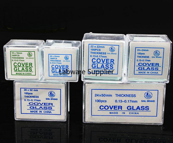 4boxes/lot, 100pcs/box Microscope Cover glass slip... – Grandado