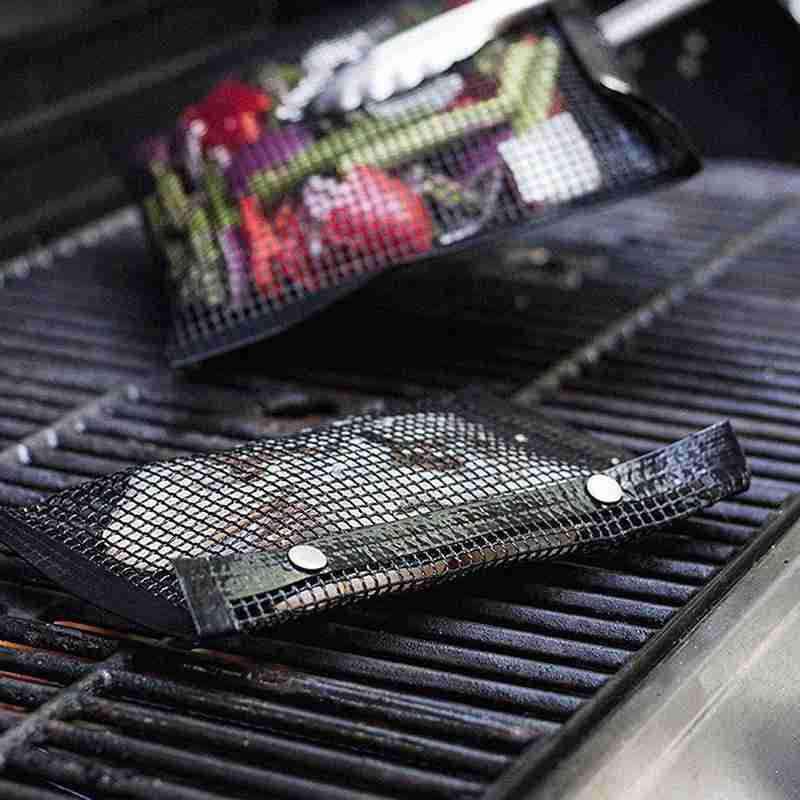 1Pc Herbruikbare Non-stick Bbq Grill Mesh Zak Barb... – Vicedeal