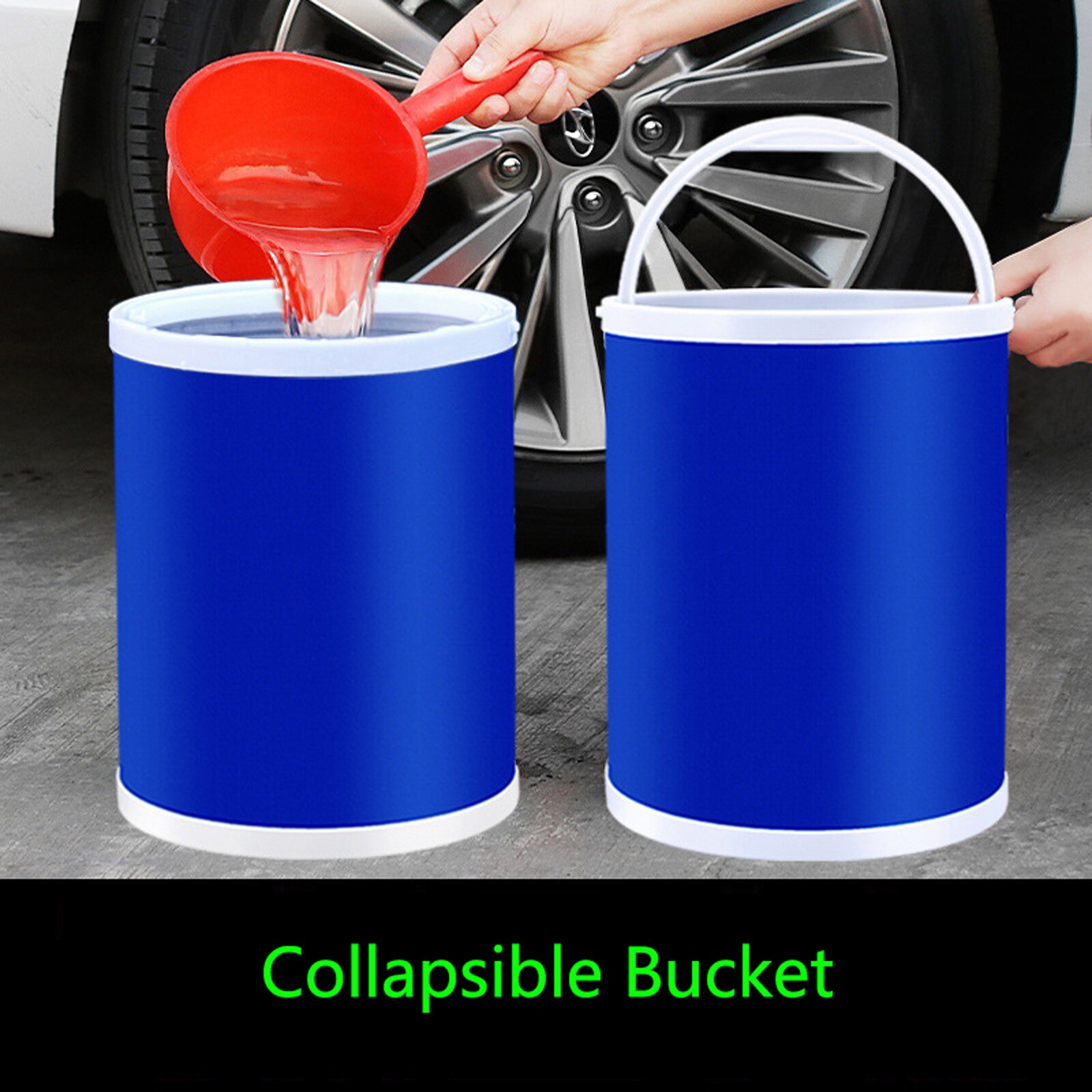 Collapsible Water Container Portable Water Storage... – Grandado