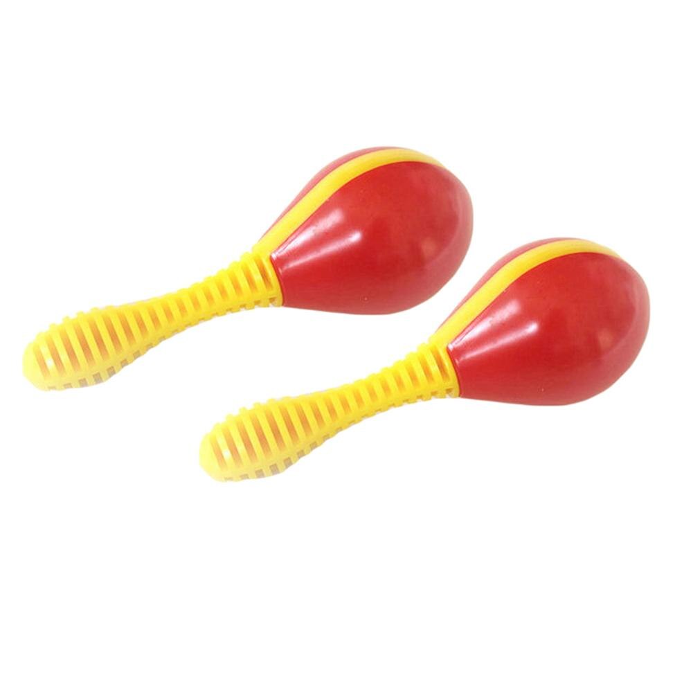 2Pcs Baby Maracas Rattle Hand Shaker Sand Hammer M... – Grandado