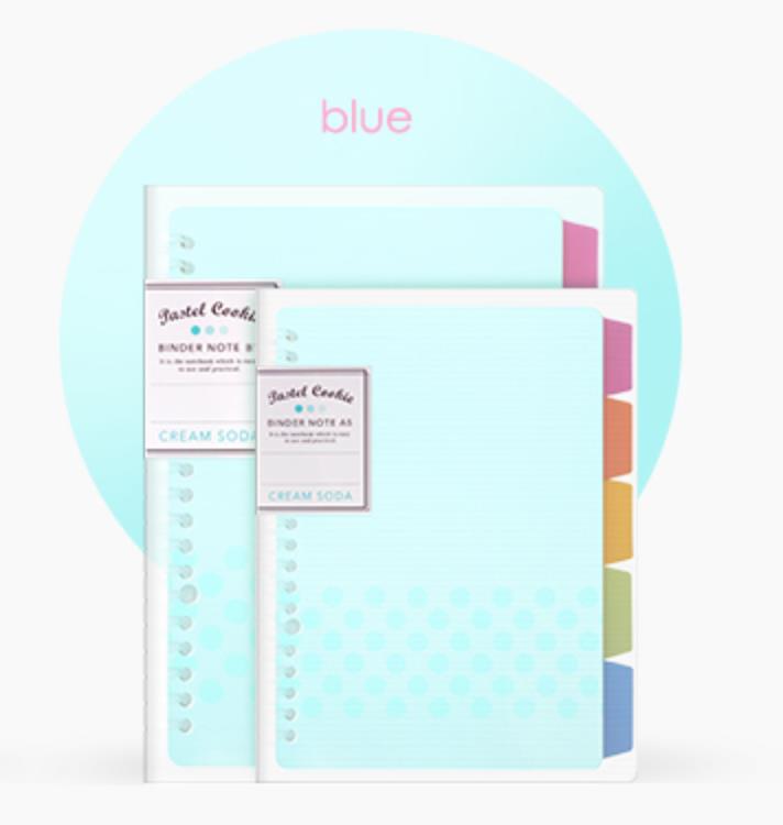 TUNACOCO KOKUYO Macaron note book loose leaf inner... – Grandado