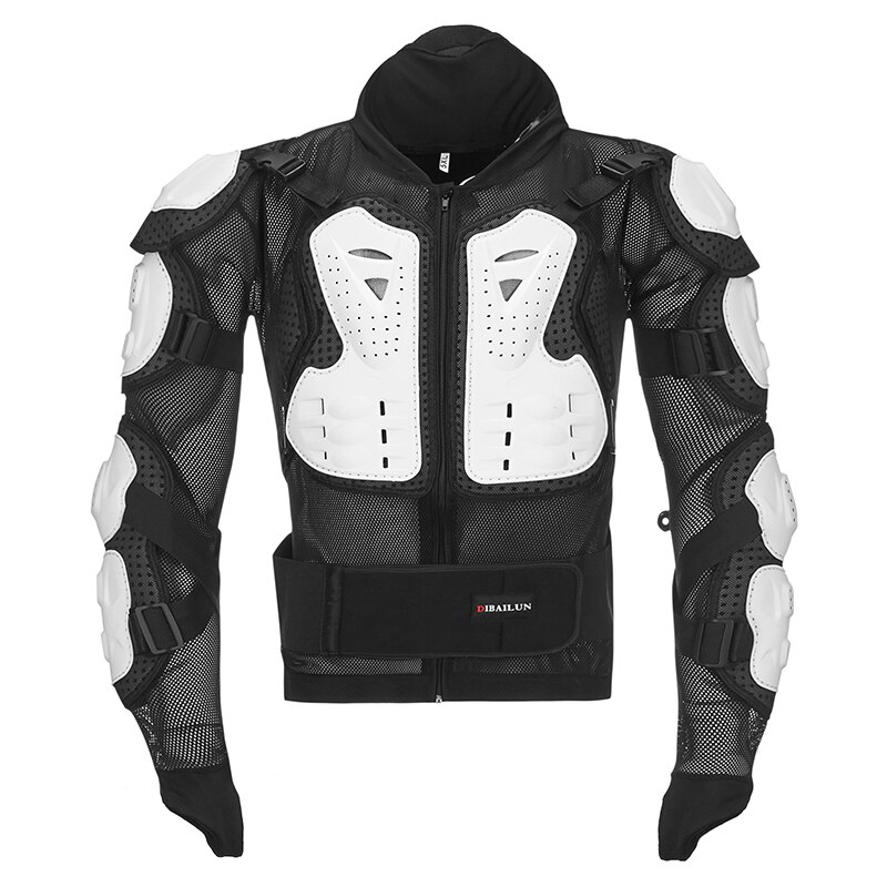 Motorcycle moto reflective armor jacket full body ... – Vicedeal