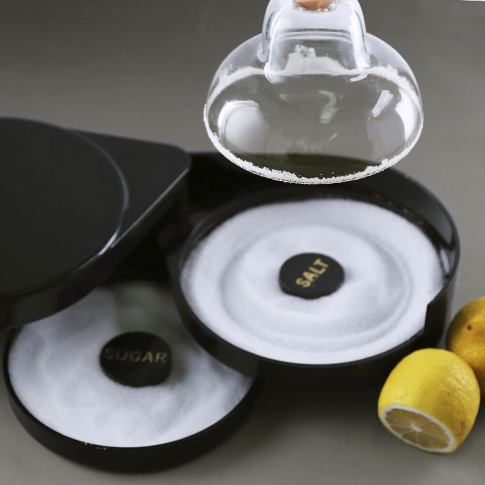 3 Tier Salt Sugar Margarita Cocktail Glass Rimmer ... – Grandado