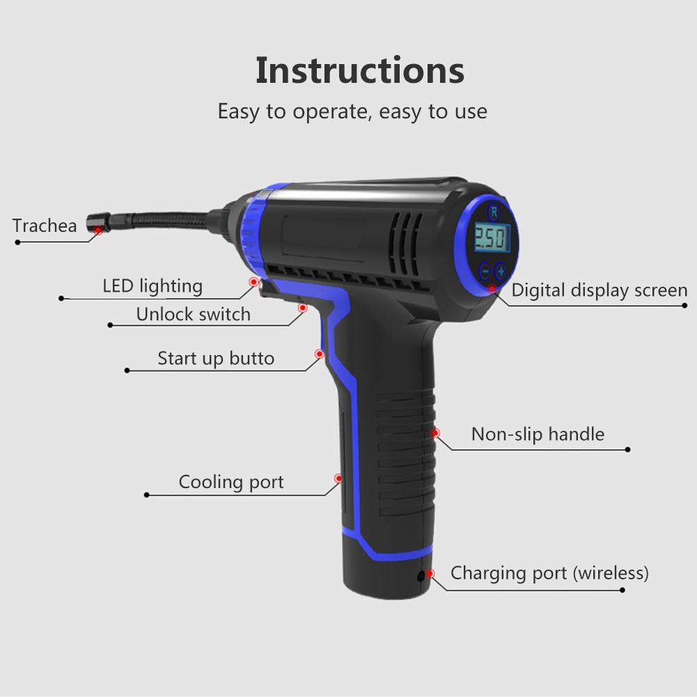 Draagbare intelligente digitale display opladen dr... – Grandado