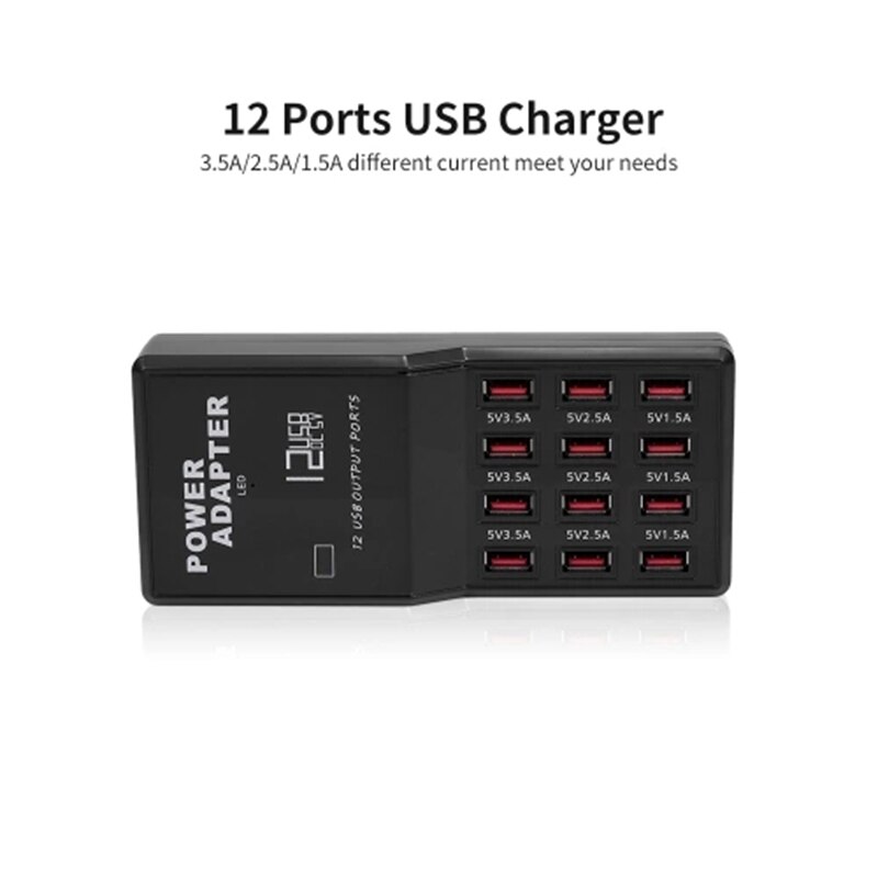 Smart Charging Station with 12 Ports USB Charging ... – Vicedeal