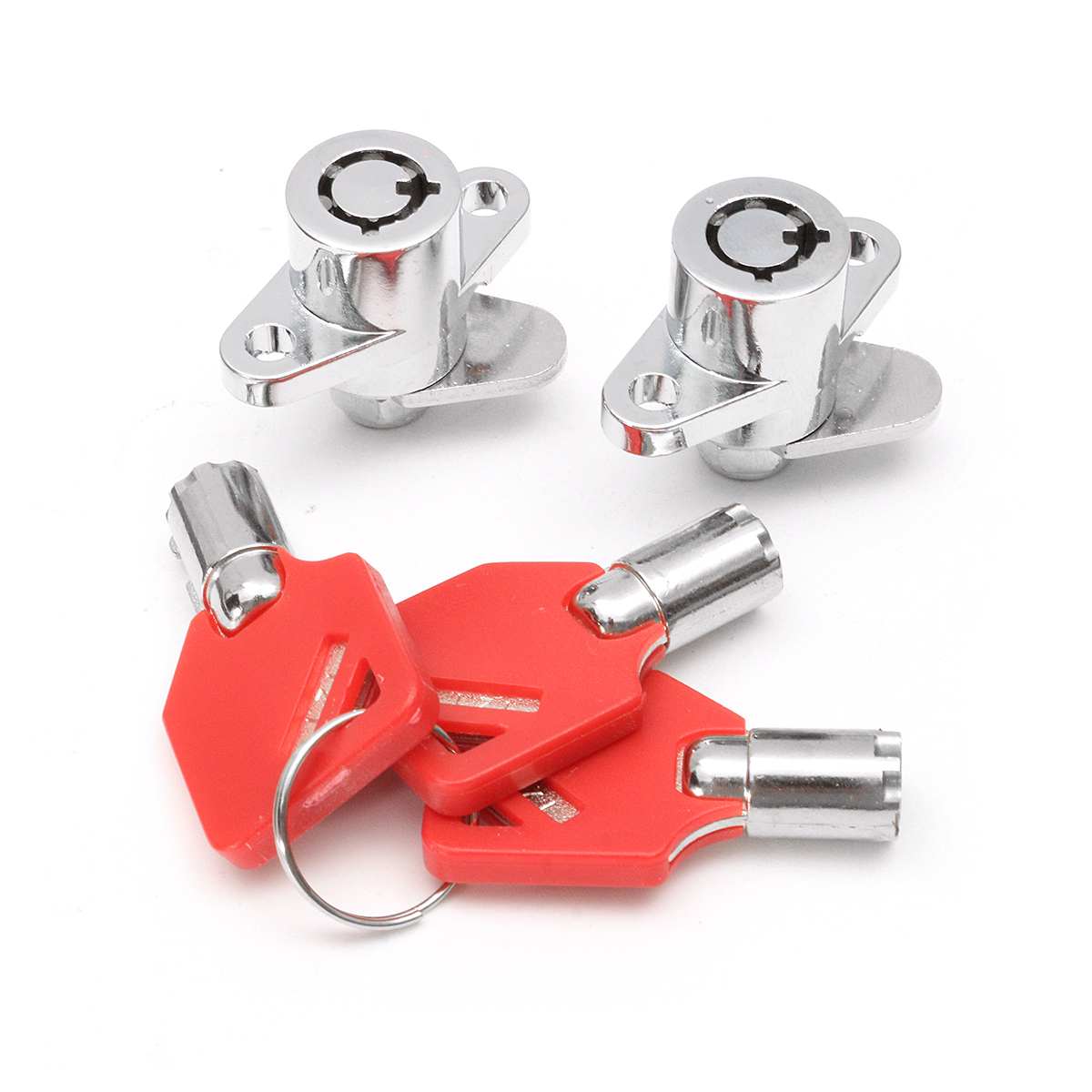 3 keys with 2 Saddlebag Locks Kit For Harley/Touri... – Vicedeal