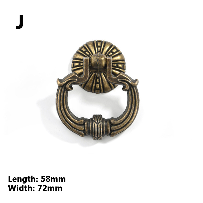 Retro Ring Bronzen Handvatten Kledingkast Pulls En... – Grandado