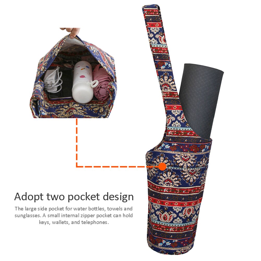 Yoga Mat Bag Yoga Mat Carry Bag Multi-Function Sto... – Grandado