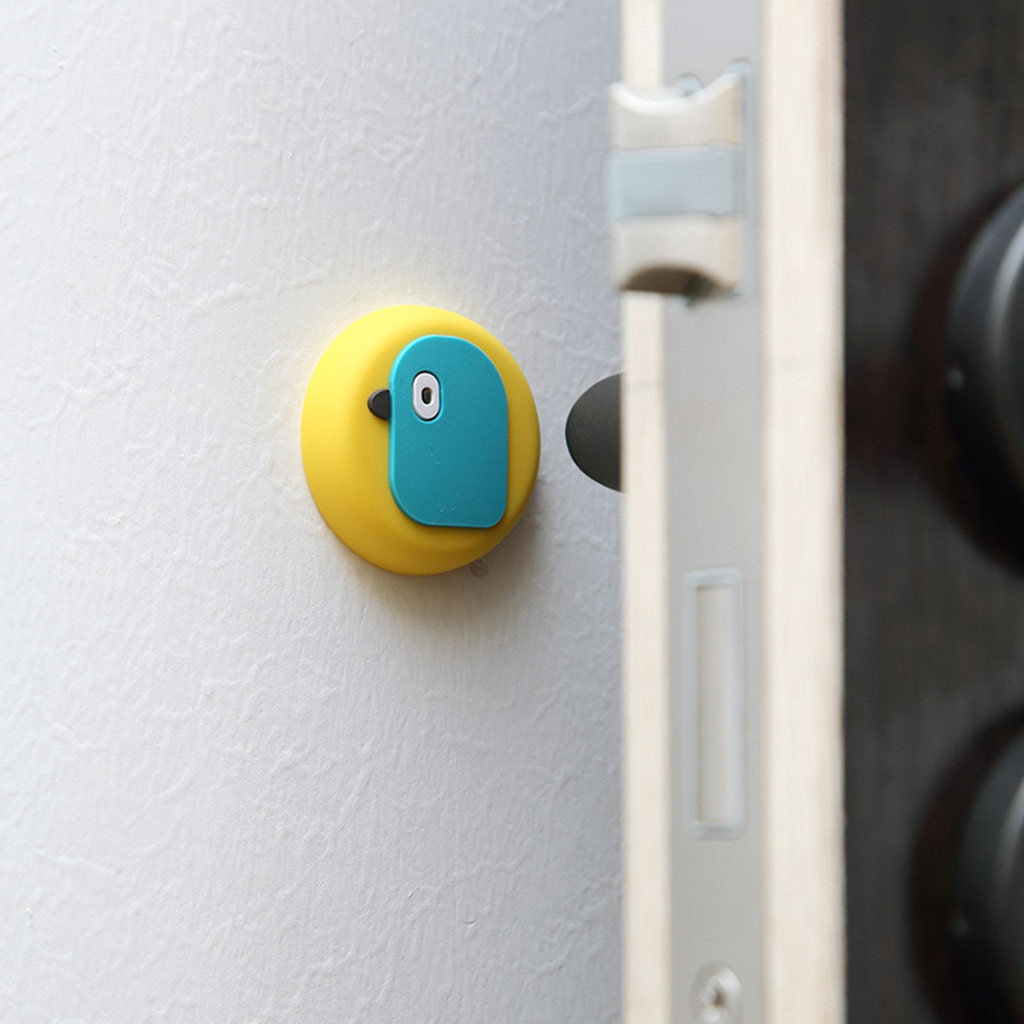 cute Cartoon crash pad door crash pads Silicone Ma... – Grandado