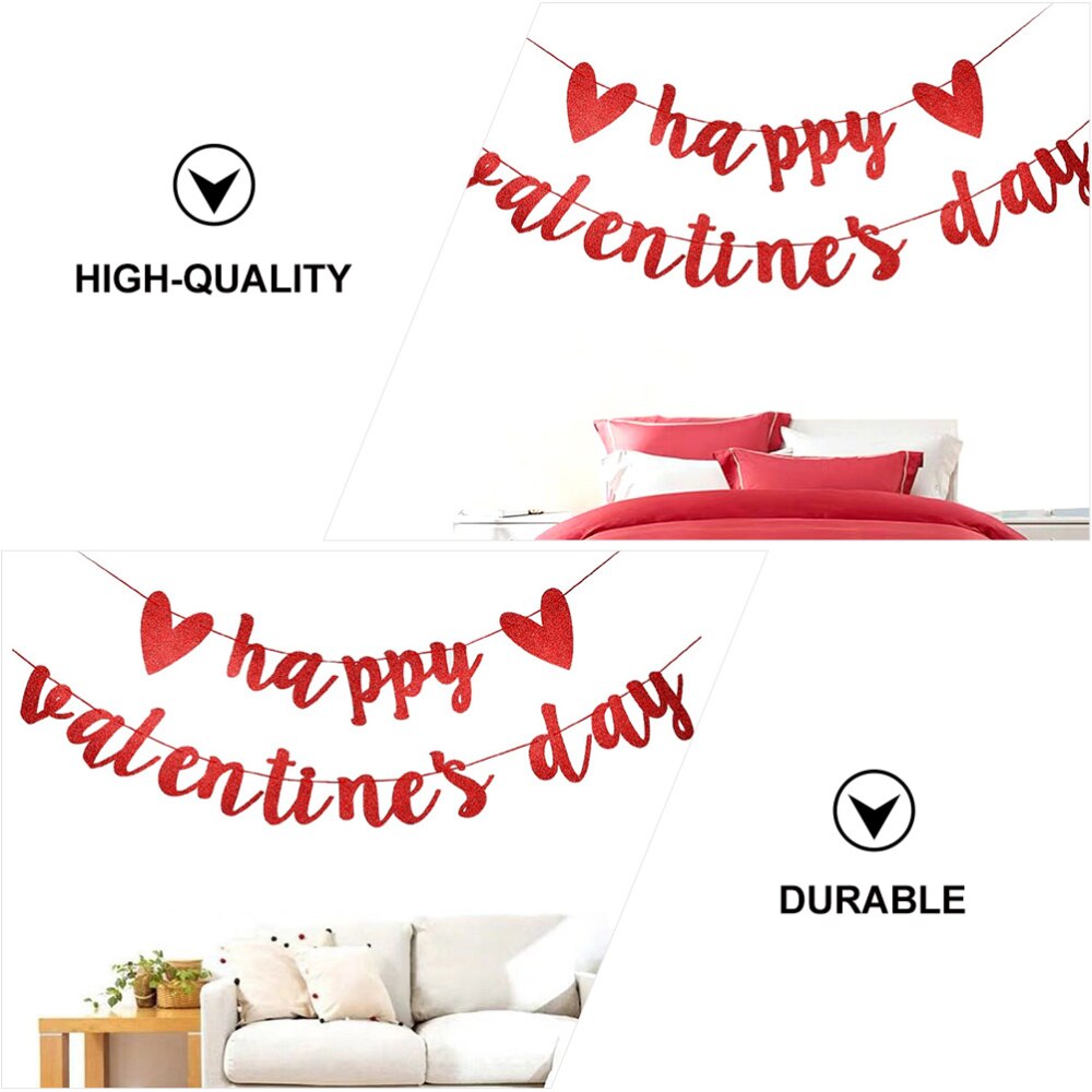 Shinny Sequin Dating Valentine’s Day Party Paper B... – Grandado