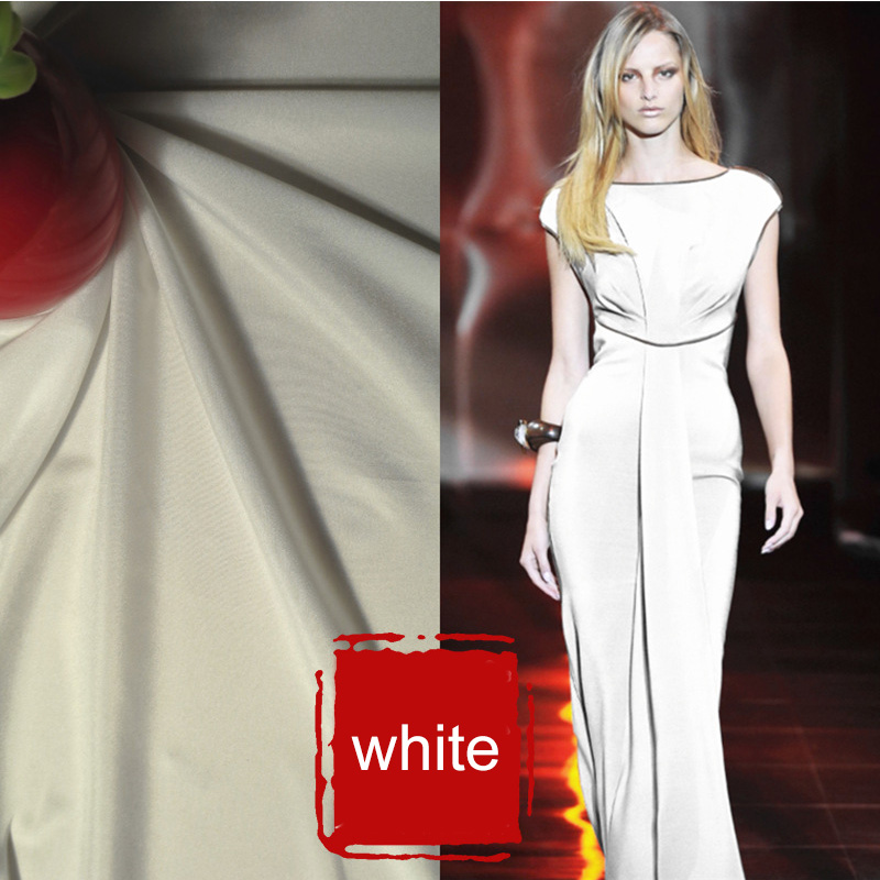 150CM Wide Elastic Super Soft Dyed Silk Stretch Cr... – Grandado