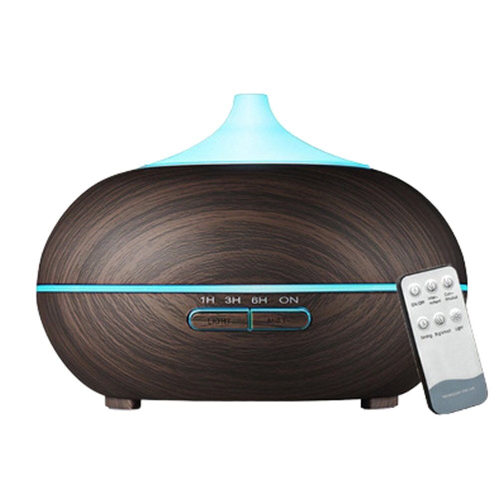 400ml Aroma Air Humidifier Wood Grain With Remote ... – Grandado