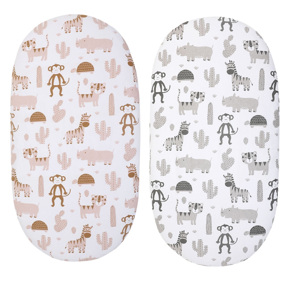 Waterproof Bassinet Sheet Cotton Baby Crib Fitted ... – Vicedeal