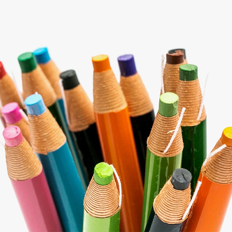 12pcs/box UNI 7600 Paper Oily Crayon 12-color Cord... – Grandado