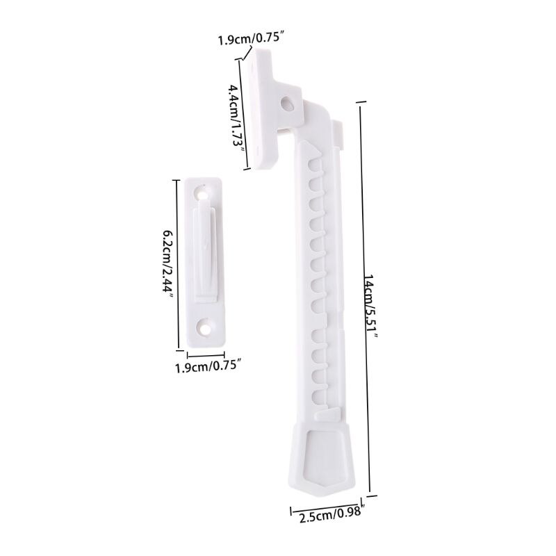 ABS Window Brace With Screws Window Sash Lock Chil... – Grandado