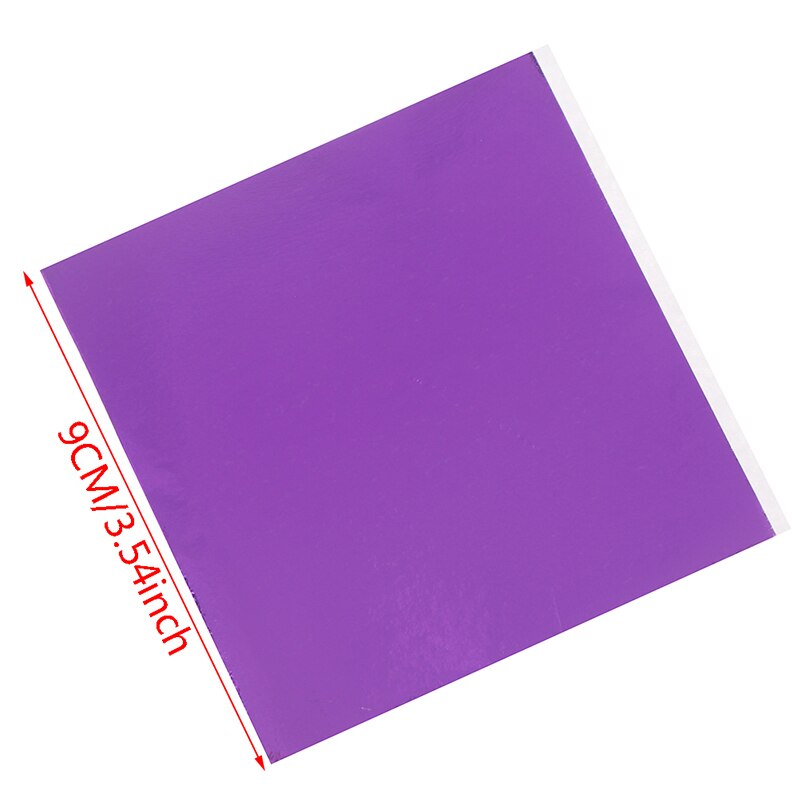 100 Sheets Foil Leaf Paper Imitation Gold Silver C... – Vicedeal
