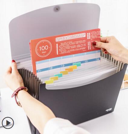 Organ file folder multi-layer student folder with ... – Grandado