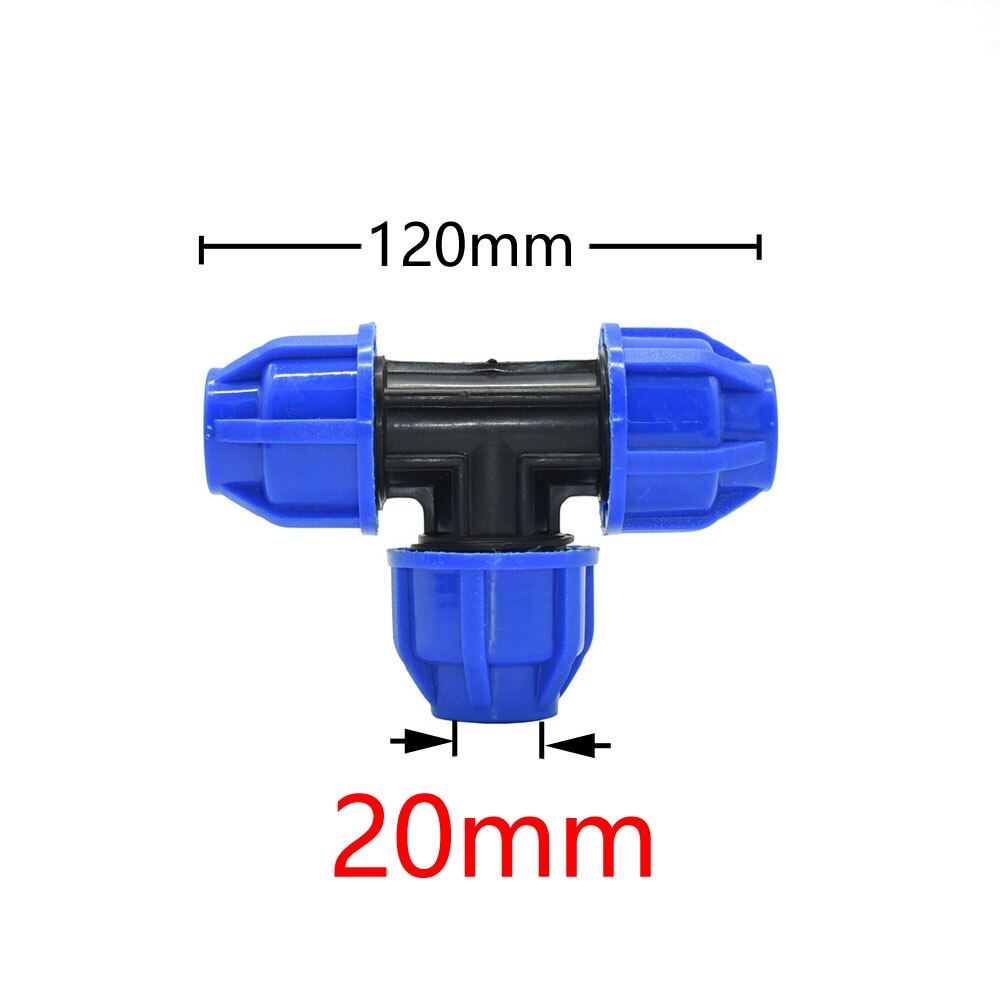 20/25/32mm Tee Plastic Connector Water Splitter T-... – Grandado