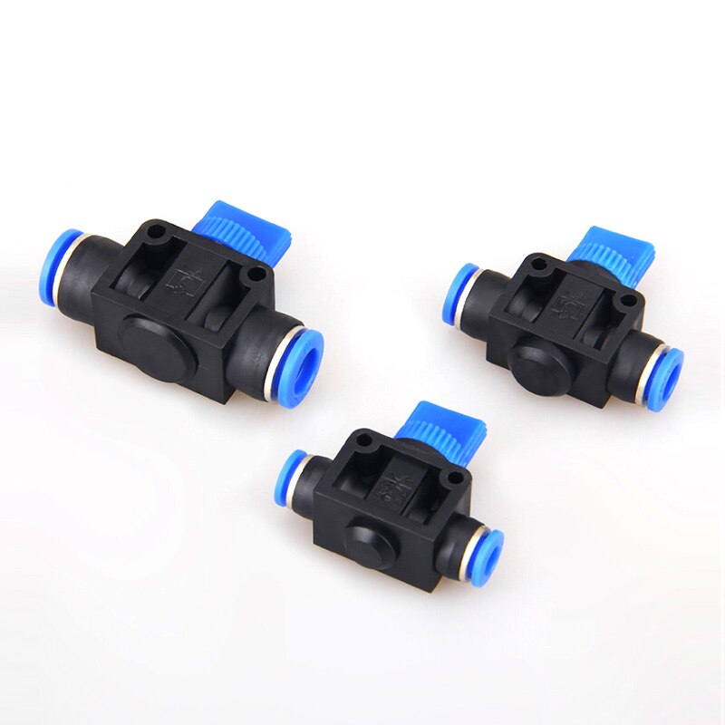 Hvff Pnuematic Fittings 4/6/8/10/12Mm Air Tube Sla... – Grandado