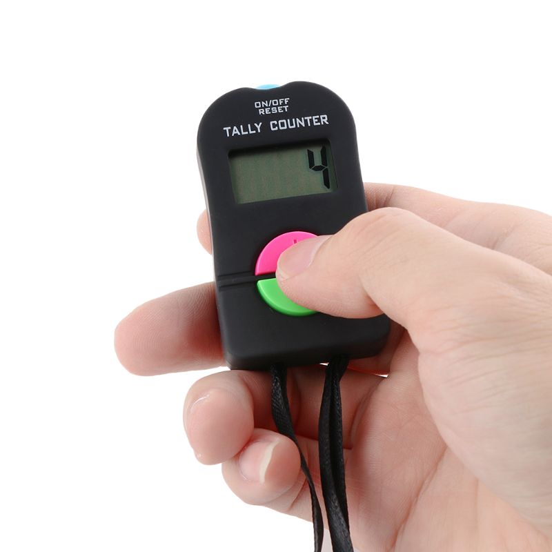 0-9999 Digital Tally Counter LCD Electronic Manual... – Vicedeal