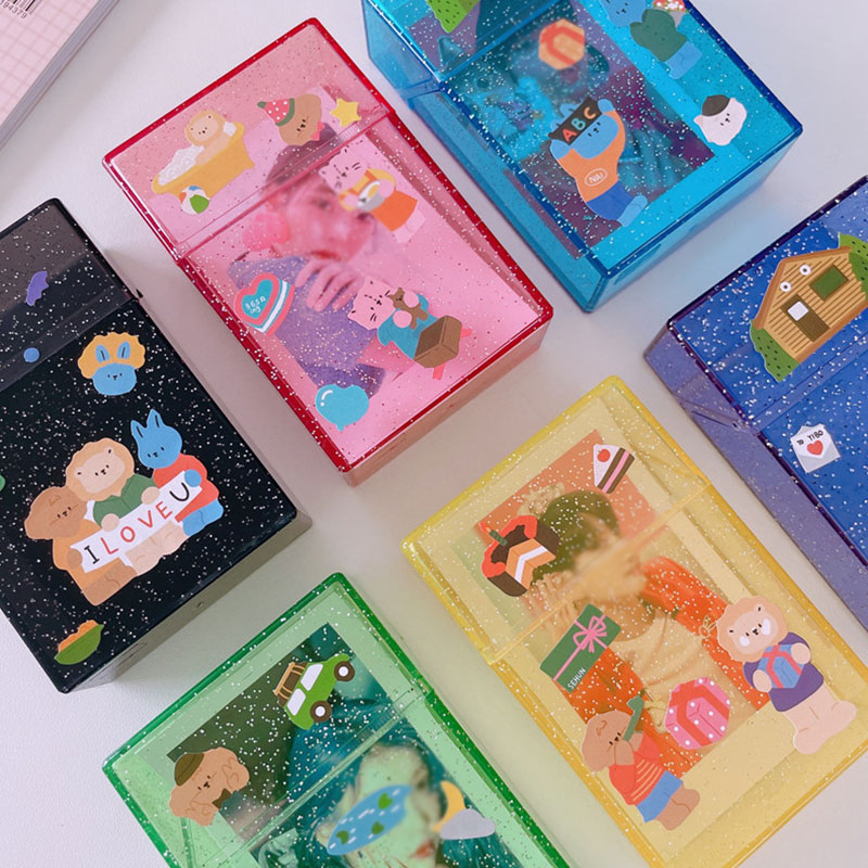 3 Inch Polaroid Photo Storage Box Blingbling Trans... – Grandado