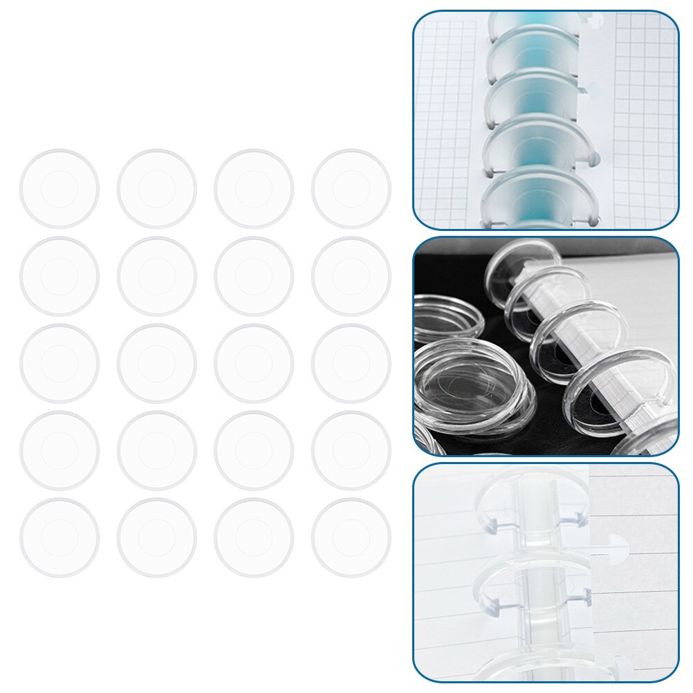 20Pcs Plastic Blad Binder Boek Binding Discs Bindm... – Vicedeal