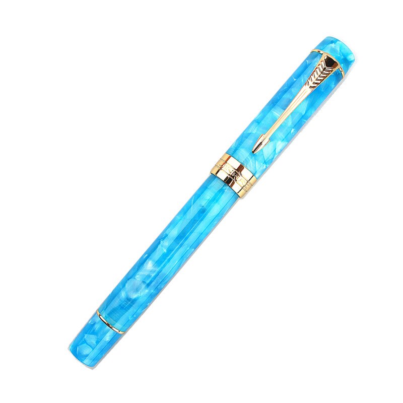 Jinhao 100 Centennial Resin Fountain Pen Sky Blue ... – Grandado