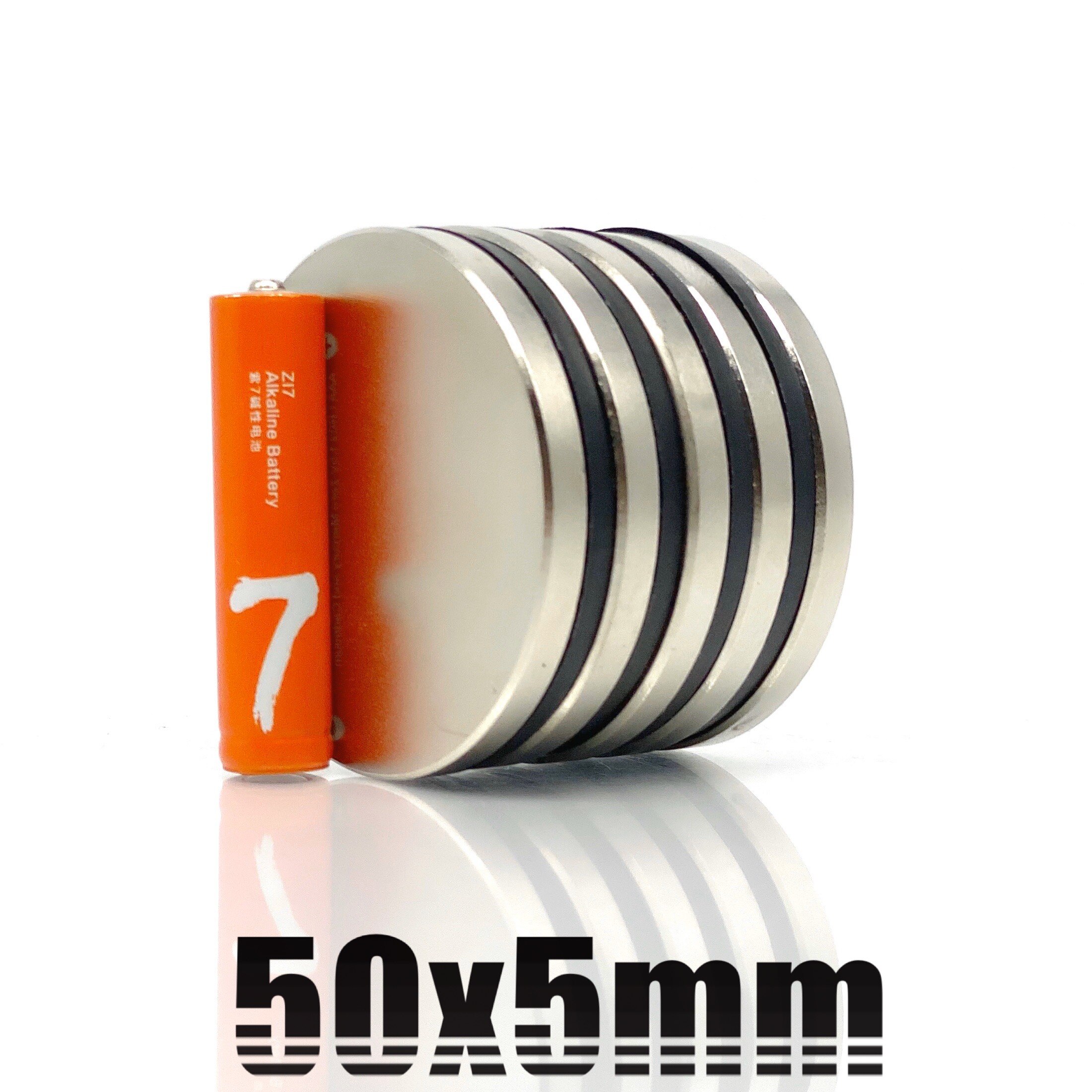 1/2/5 st 50 x 5mm superkraftiga starka magnetiska ... – Grandado