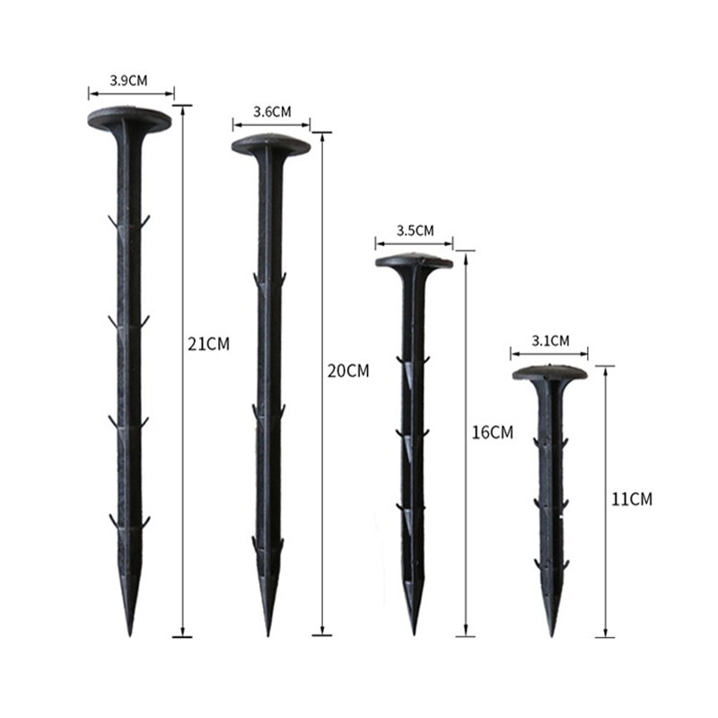 100Pcs Plastic Stakes, Yard and Garden Stakes, Gar... – Vicedeal