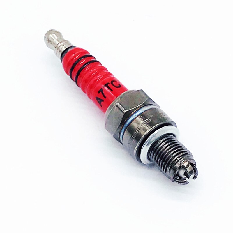 Motorcycle Platinum Nozzles Spark Plugs CR7HSA ATR... – Grandado