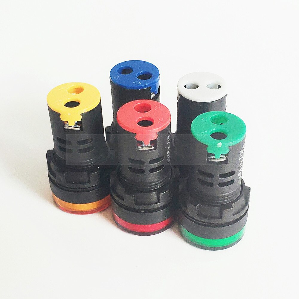 LED Plastic Indicator light 22mm waterproof Signal... – Vicedeal