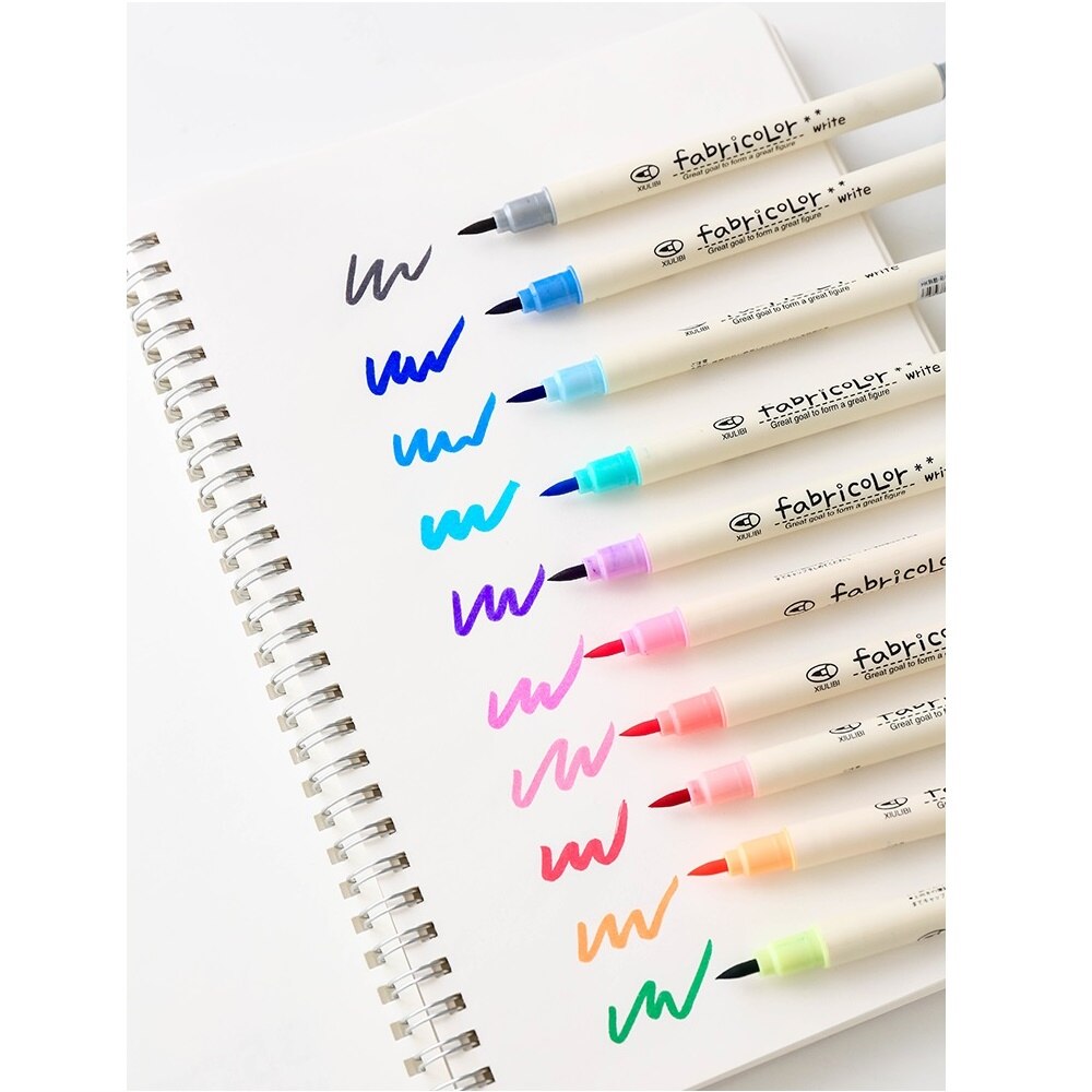 10pcs Soft Brush Color Marker Pens Set for Drawing... – Vicedeal