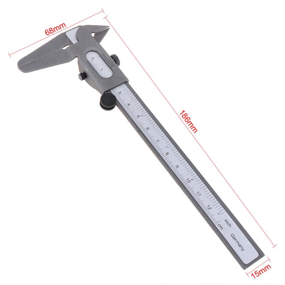 120mm Mini Vernier Caliper Steel Hardened Metric M... – Grandado