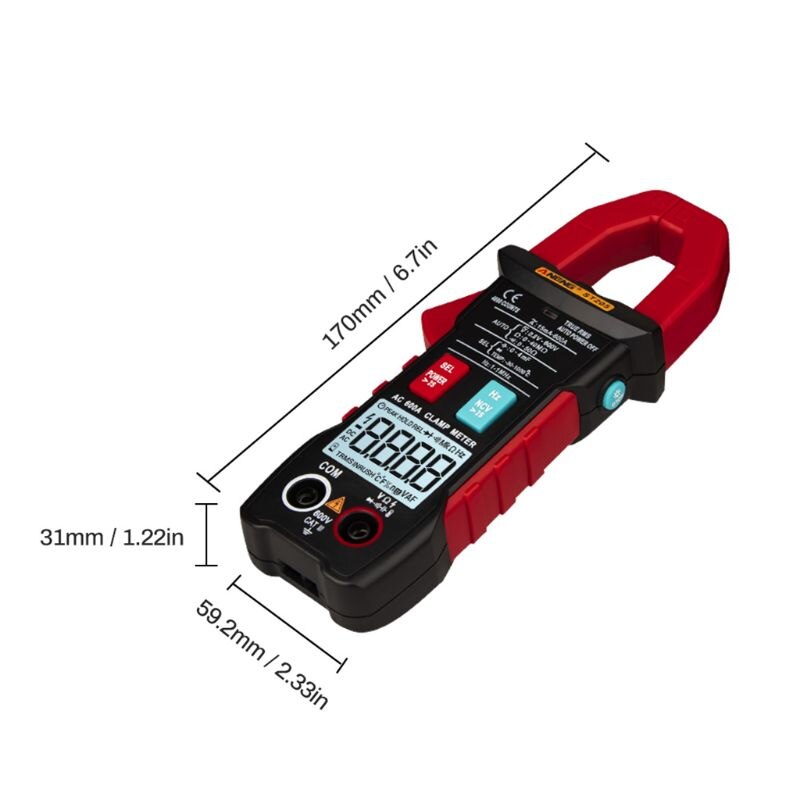 ST205 Digital Clamp Meter Analog Multimeter Curren... – Vicedeal