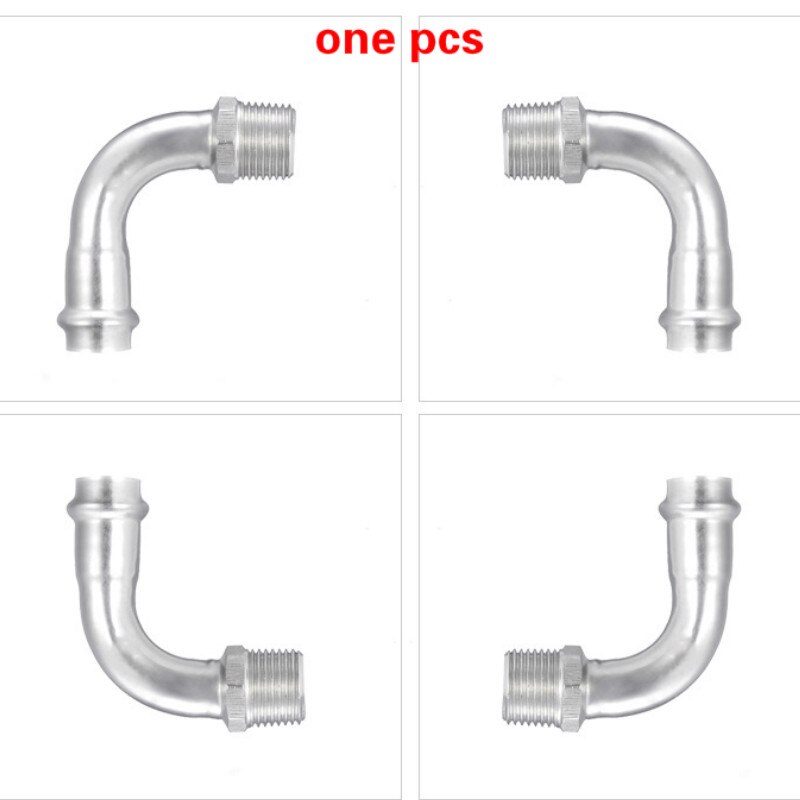 Abrazadera triple macho, codo de 90 grados, acceso... – Vicedeal