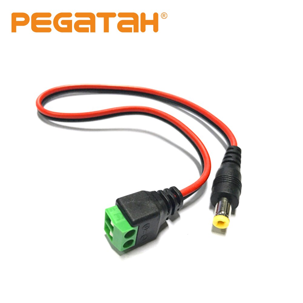 Man Dc Power Pigtail Upgrade En Terminal Jack 2.1*... – Grandado
