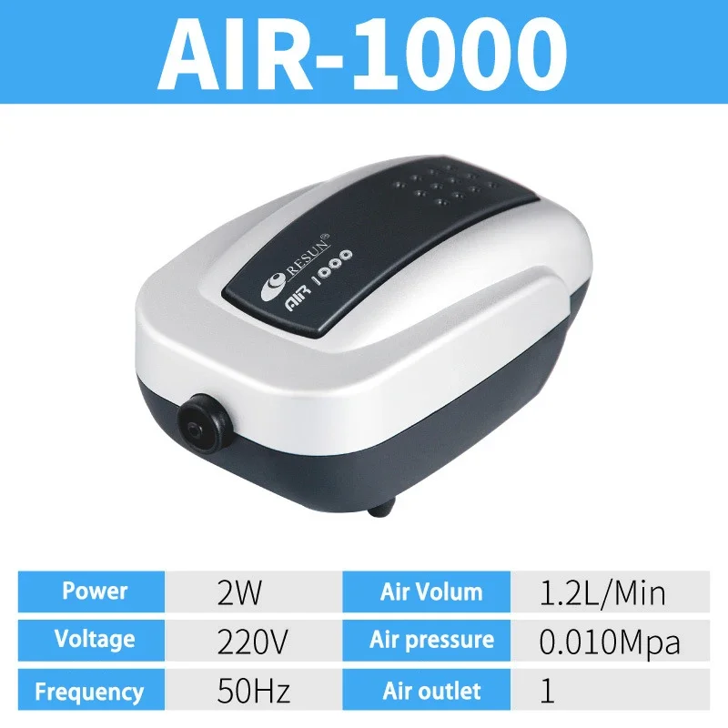 Resun Silent Aquarium Fish Air Pump Oxygen Tank Ai... – Grandado