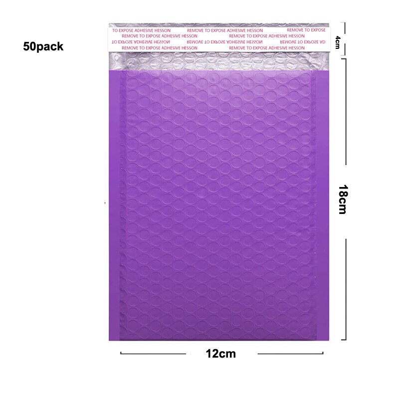 Purple Bubble Mailers Bubble Poly Mailers Packagin... – Grandado