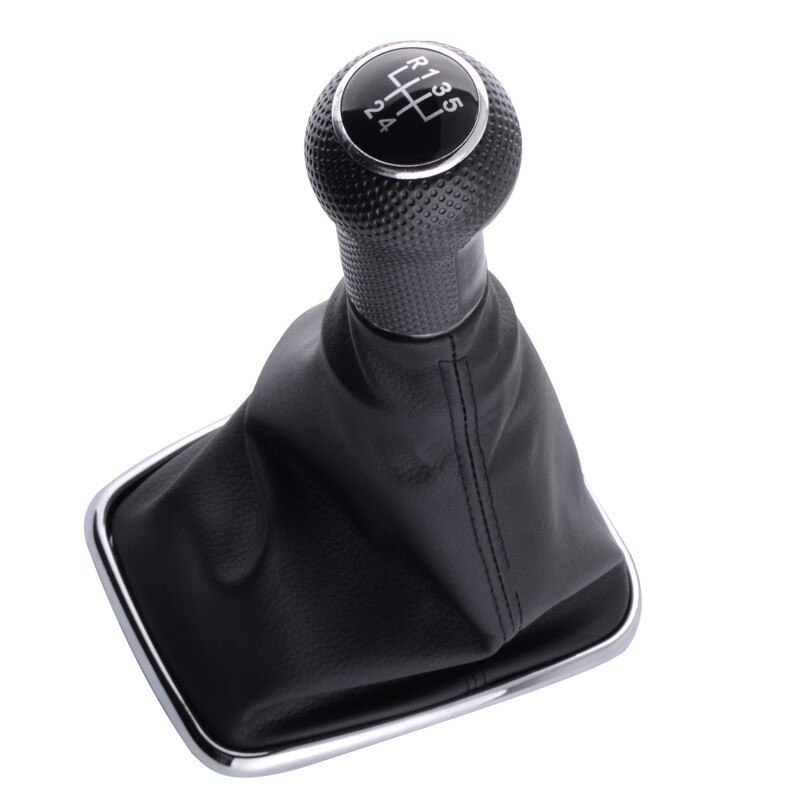 Espeeder 5 speed pu læder shifter stick gearskifteknap med støvtæt ...