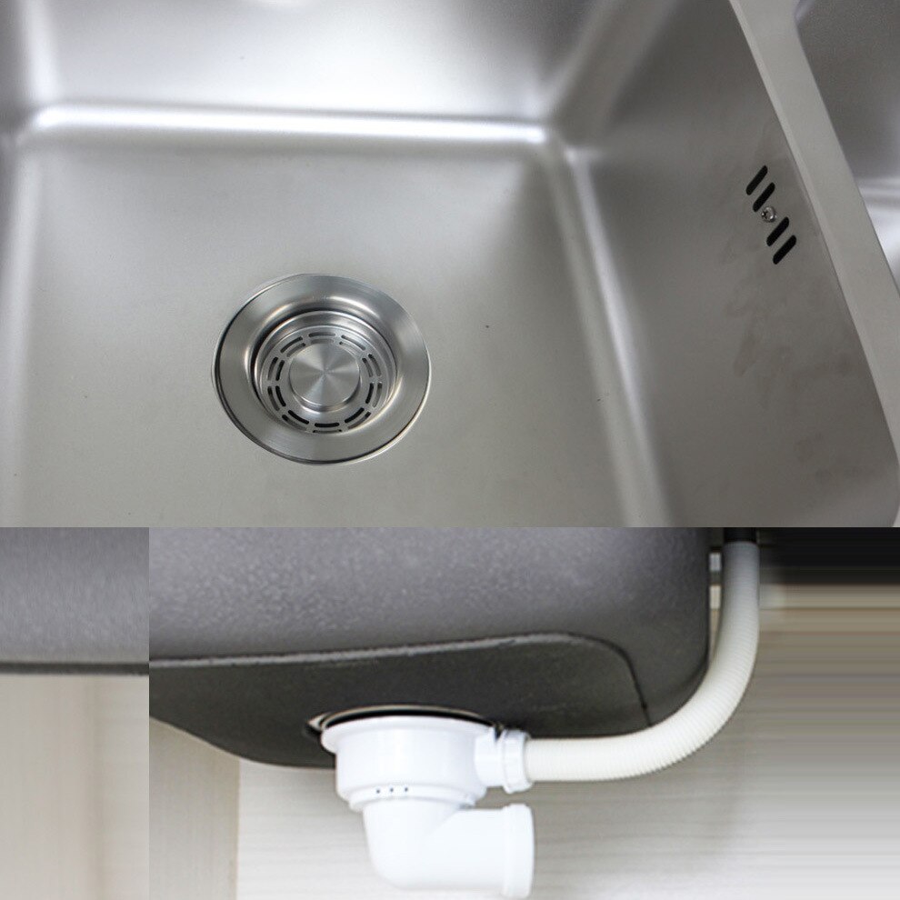 Mttuzk Aanrecht Afdruiprek Met Overloop 114Mm Diam... – Vicedeal