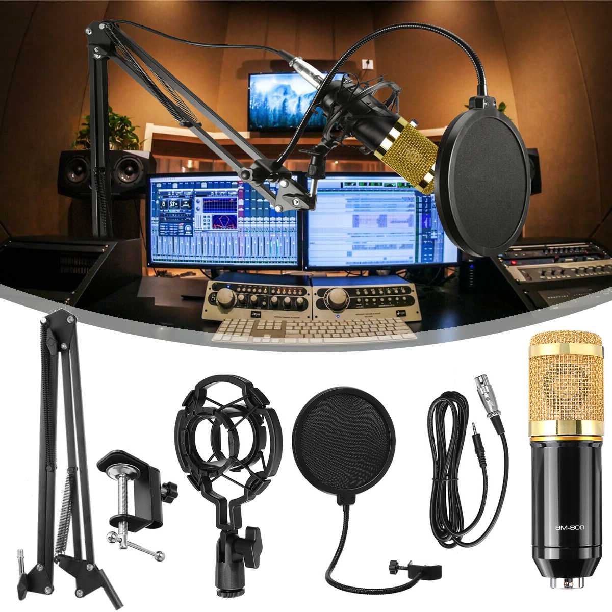bm 800 Microphone Studio Recording Kits bm800 Cond... – Grandado