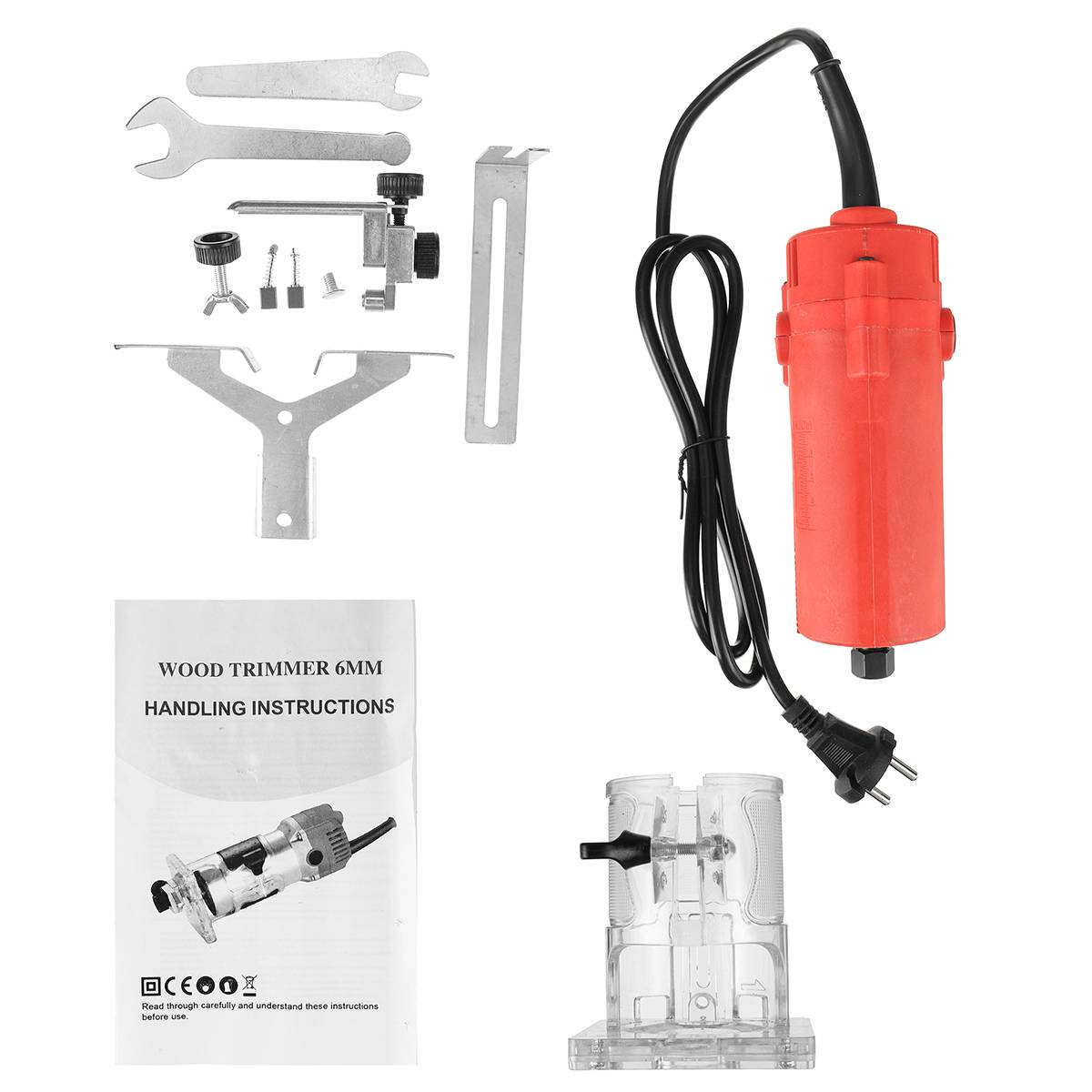 2300W 33000rpm Woodworking Electric Trimmer Wood M... – Grandado