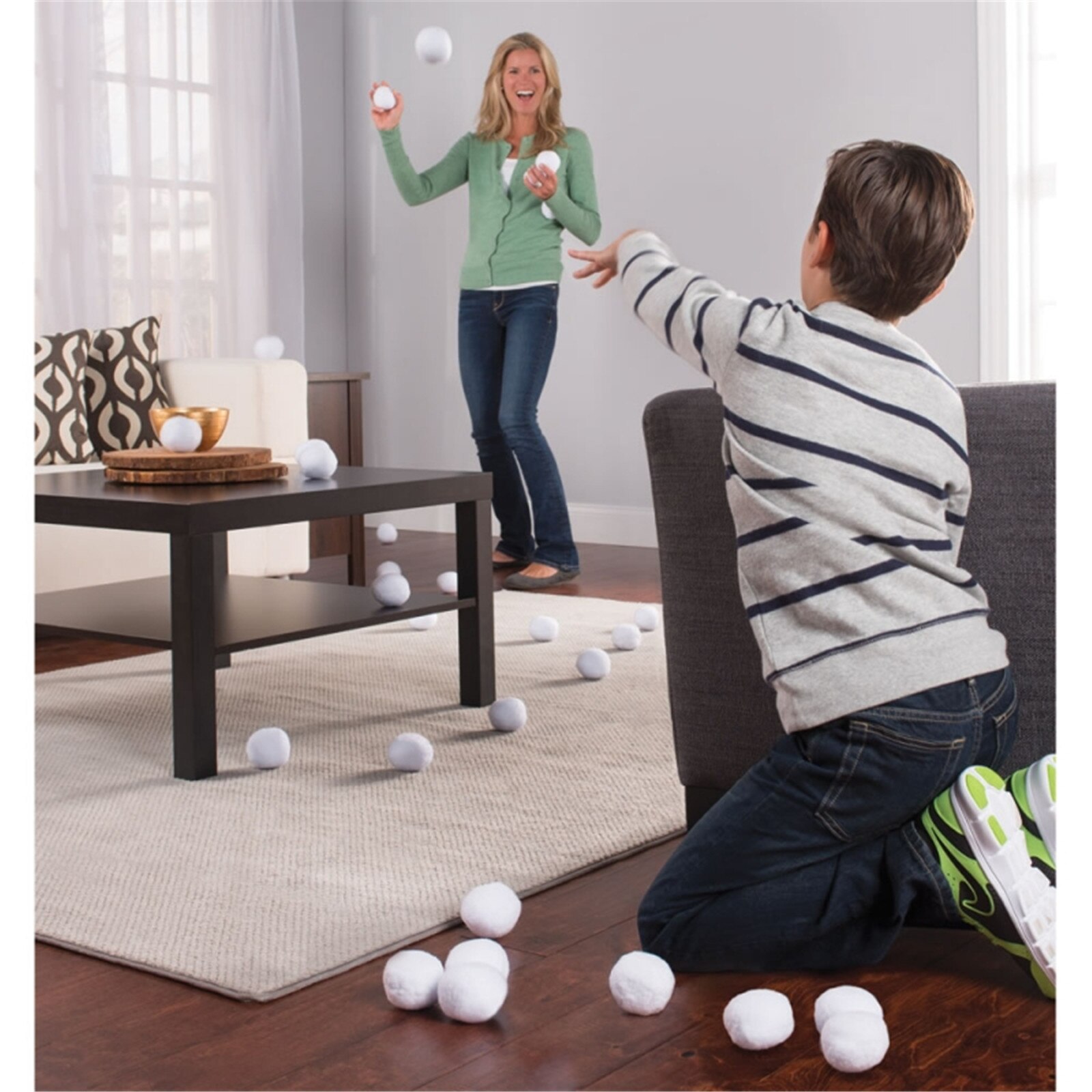 7cm Snowball Indoor Snowball Fight And Cloth Ball ... – Grandado