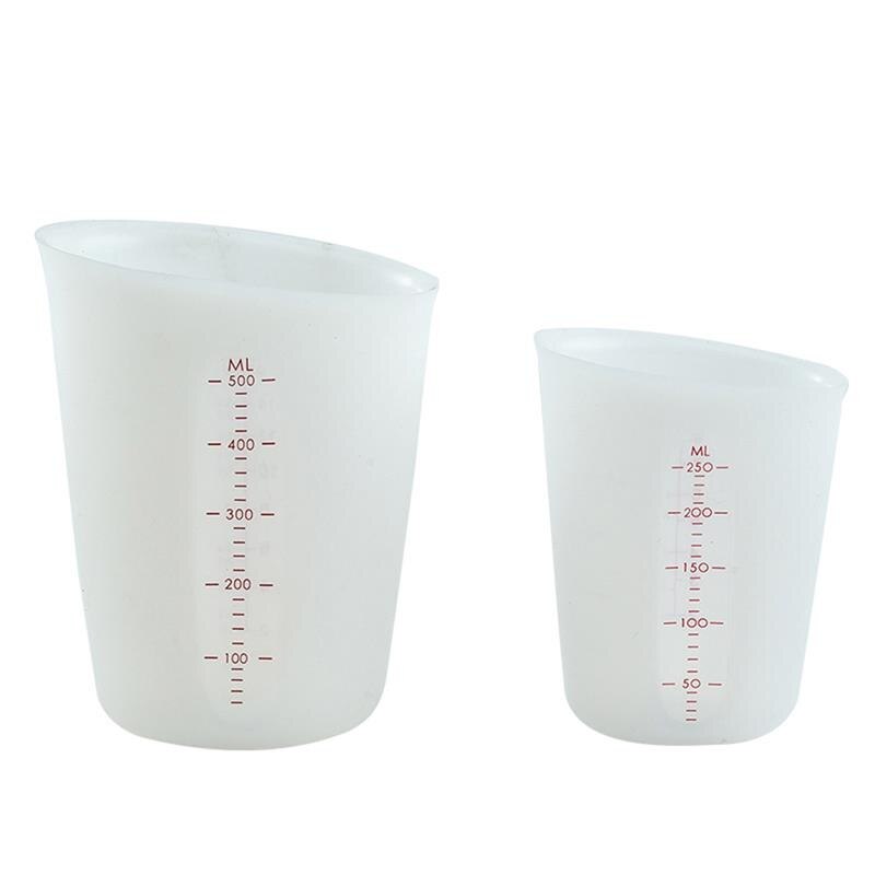 Silicone Measuring Cup Non-Stick Flexible Chocolat... – Grandado